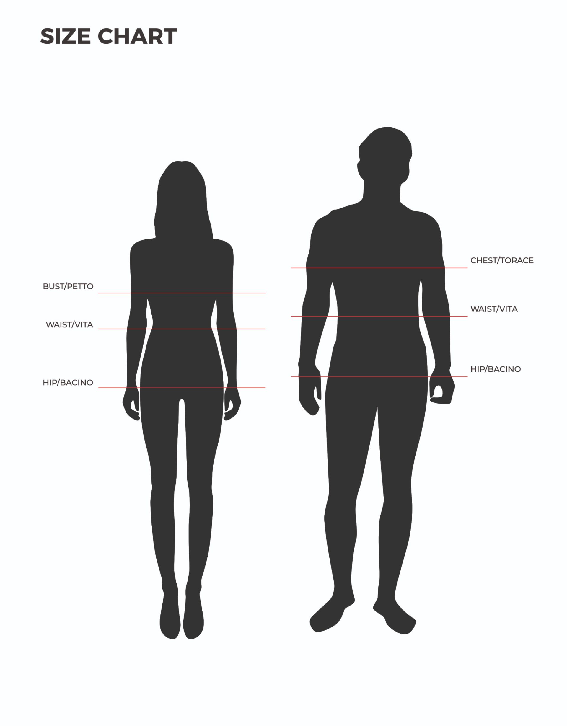 Size Chart SPYKE Official Site Size Chart SPYKE Official Site